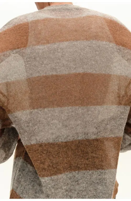Bimba Y Lola Striped Wool Cardigan