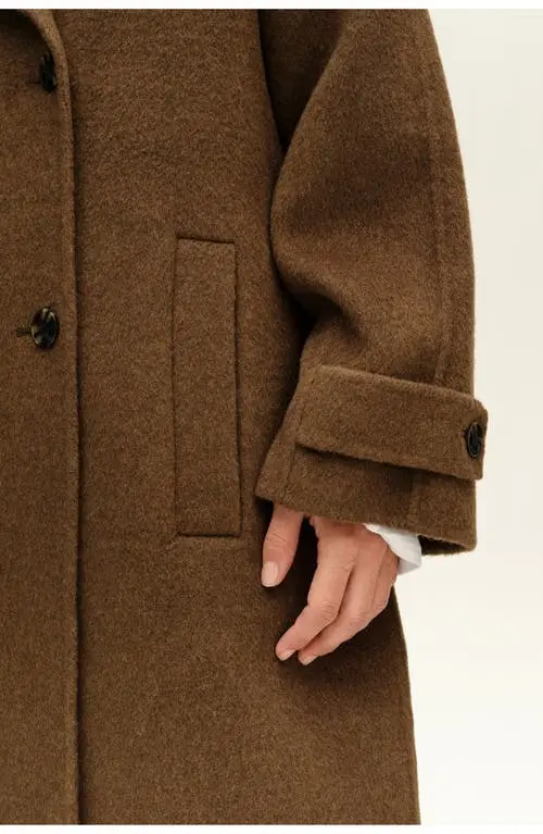 Bimba Y Lola Double-face Wool Belted Coat