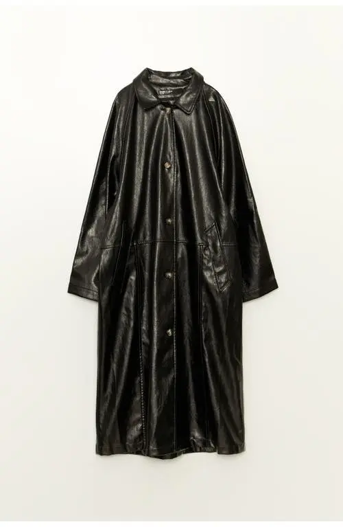 Bimba Y Lola Midi Trench Coat
