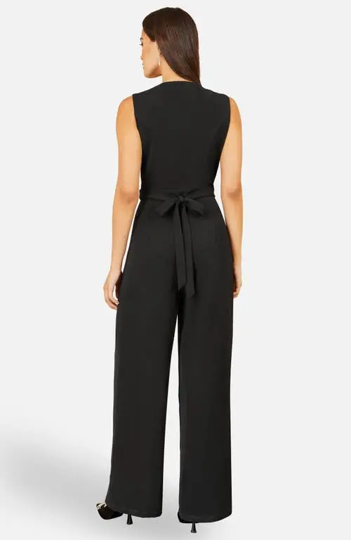 YUMI Waistcoat Style Jumpsuit
