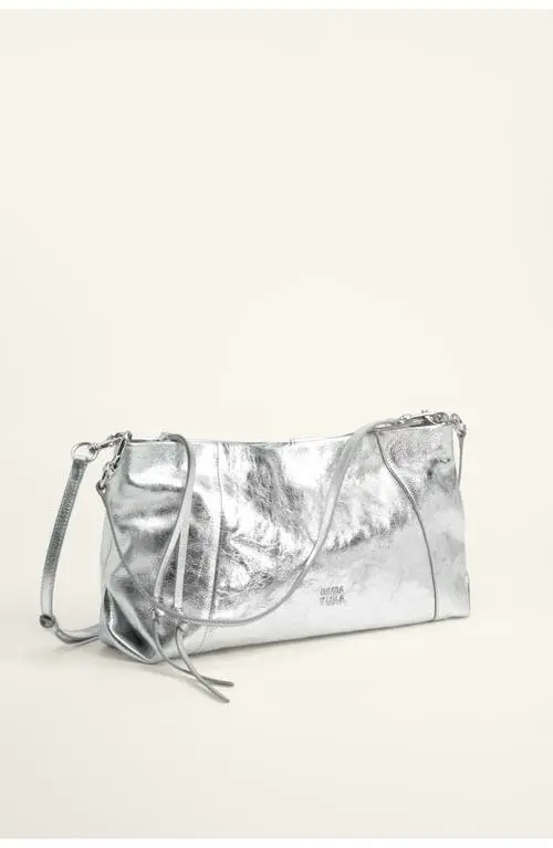 Bimba Y Lola Large Leather Clutch Bag
