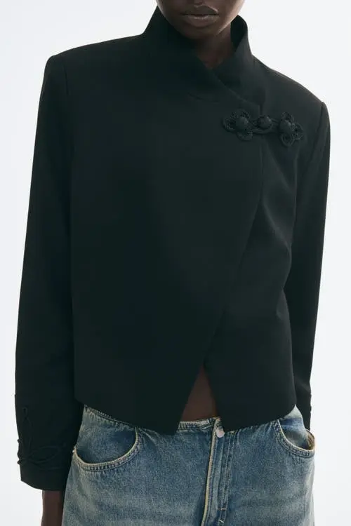 H&M Short Rope-detail Jacket