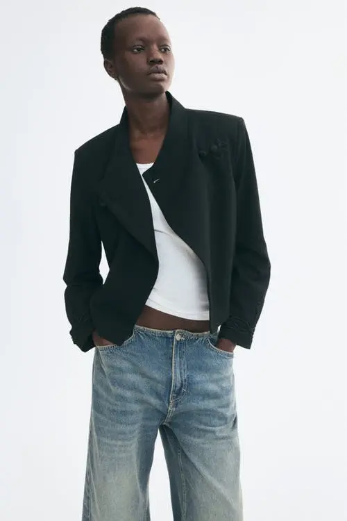 H&M Short Rope-detail Jacket