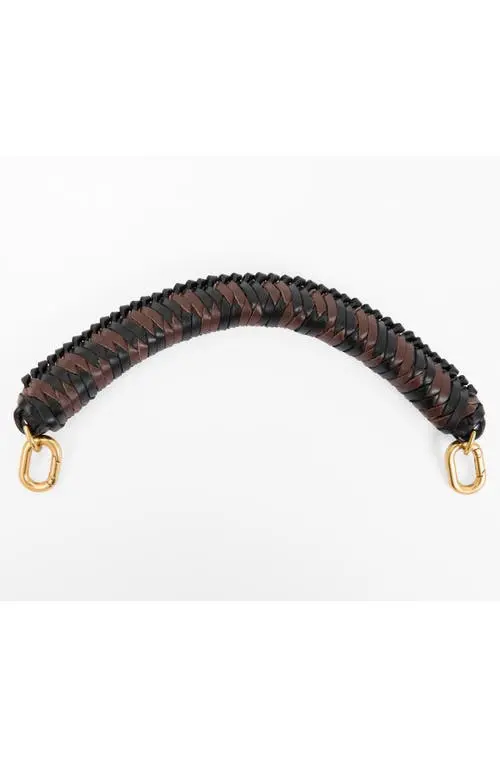 Clare V. Braided Leather Top Handle