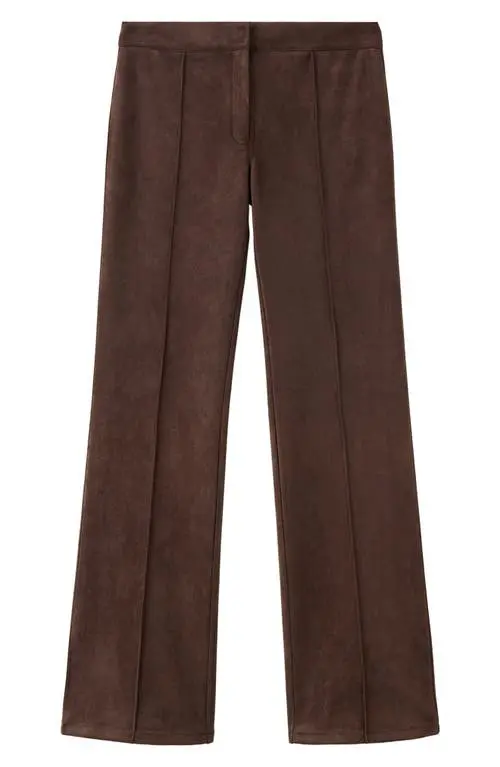 Mango Seamed Knit Trousers