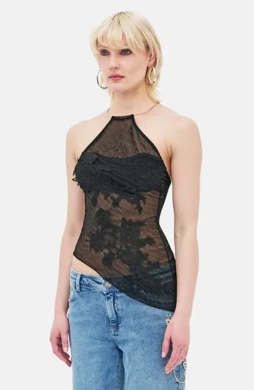 OW Angela Mesh Top