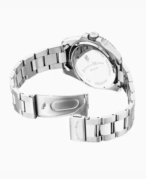 JACQUES DU MANOIR Pro Scuba43mm, Dial, Stainless Steel Bracelet
