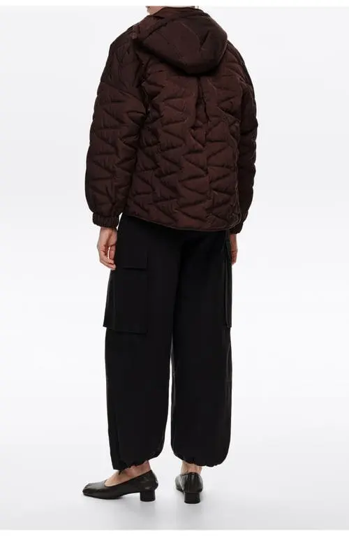 Bimba Y Lola Short Padded A-line Trench