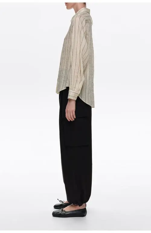 Bimba Y Lola Straight-cut Textured Shirt