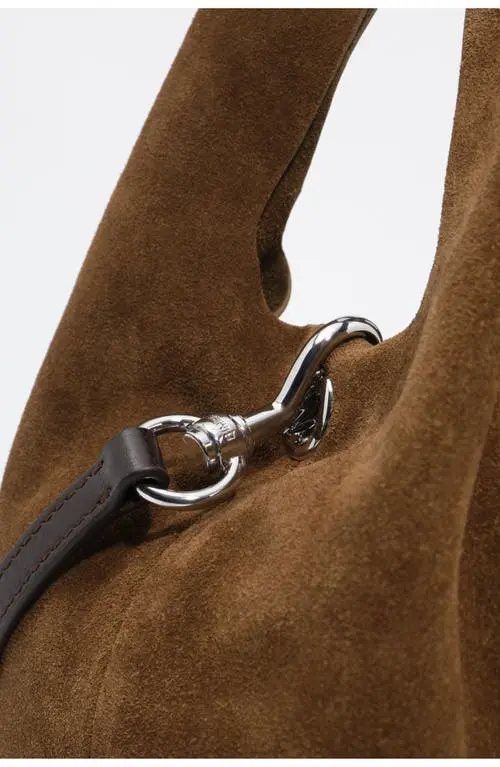 Bimba Y Lola Medium Sized Suede Paper Bag