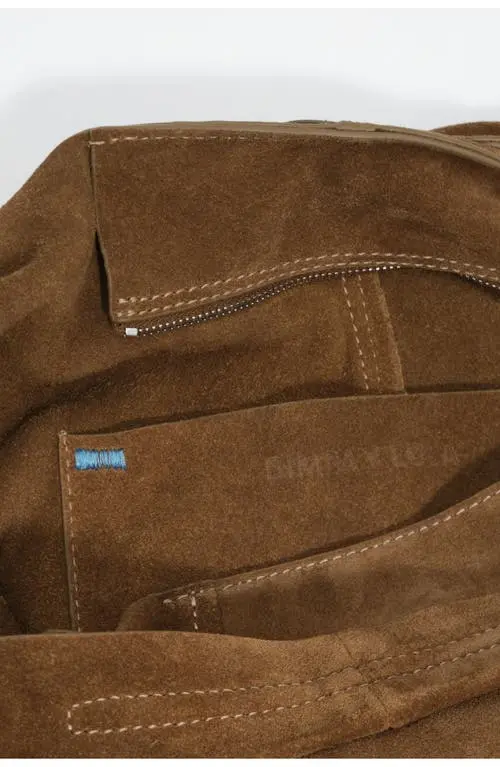 Bimba Y Lola Medium Sized Suede Paper Bag