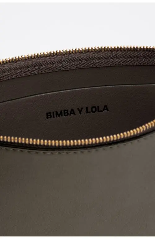 Bimba Y Lola Small Leather Clutch Bag - Elephant
