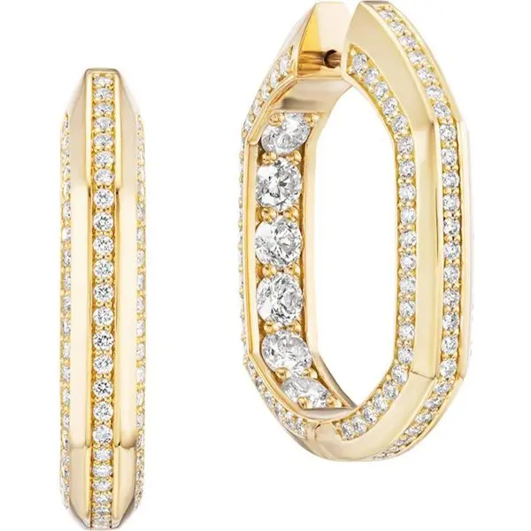NIGHTHORSE Desperado 18k Gold Hoop Earrings