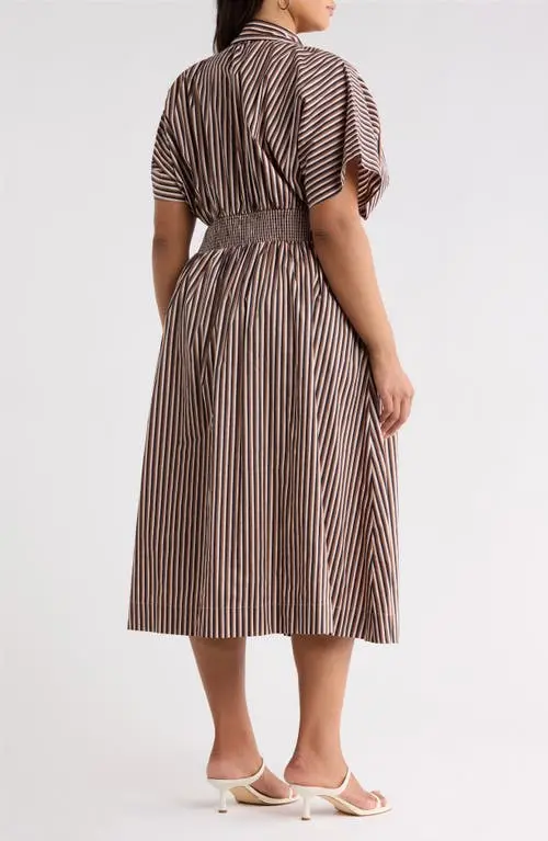 SUGARLIPS Wilderra Pleated Midi Dress