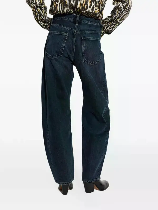 AGOLDE Luna Pieced Barrel-leg Jeans