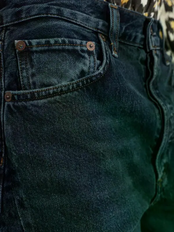AGOLDE Luna Pieced Barrel-leg Jeans