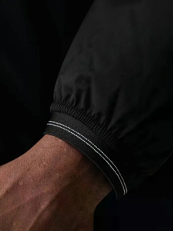 BLAUER. Logo-patch Hooded Jacket