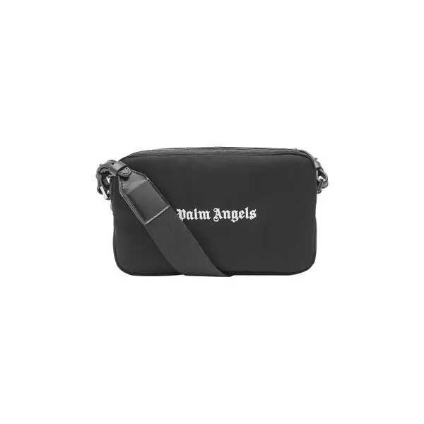 Palm Angels Cordura Logo Camera Case Bag /white