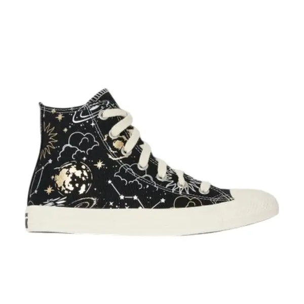 CONVERSE All Star Canvas High Top Silver