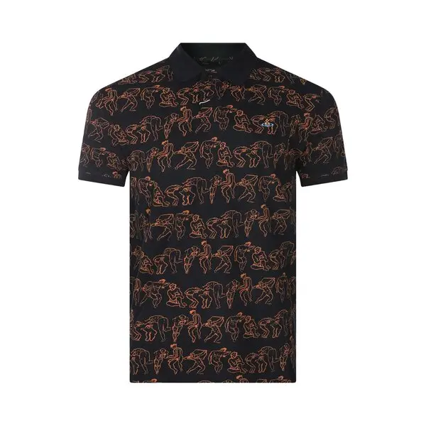 VIVIENNE WESTWOOD Classic Polo Orange - Black