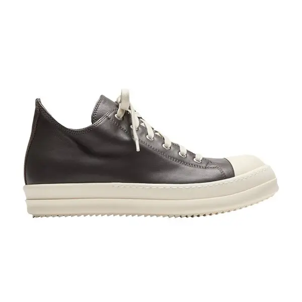 Rick Owens Low Sneaks 'dark Dust Milk