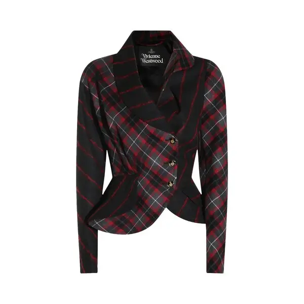 VIVIENNE WESTWOOD Stormy Jacket 'charcoal - Red