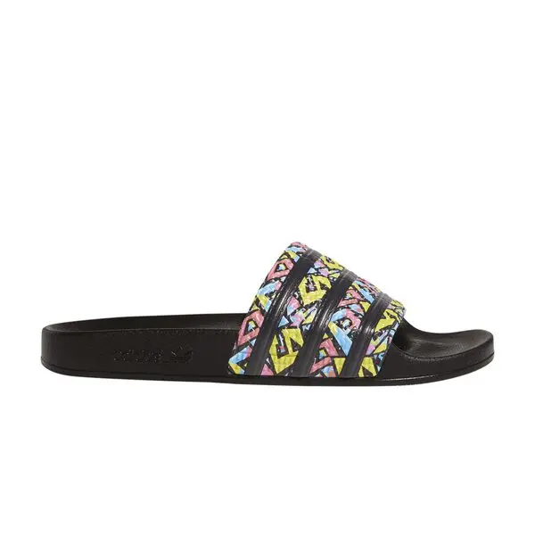 Adidas Adilette Slide 'geometric Print