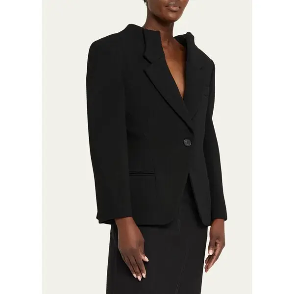 Givenchy Single-breasted Slashed Jacket