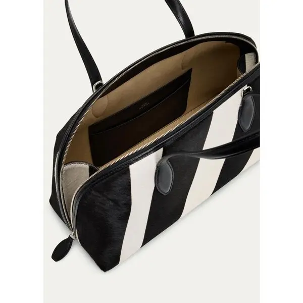 TOTEME Day -print Calf Hair Tote Bag