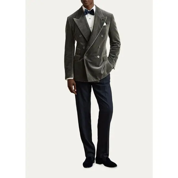 Ralph Lauren Purple Label Glenn Hand-tailored Velvet Jacket