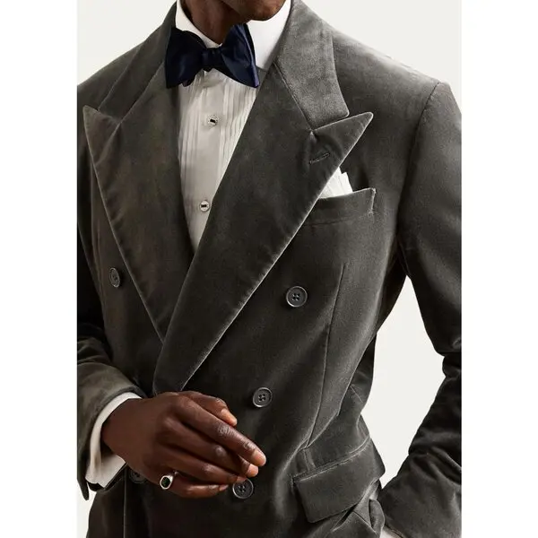 Ralph Lauren Purple Label Glenn Hand-tailored Velvet Jacket