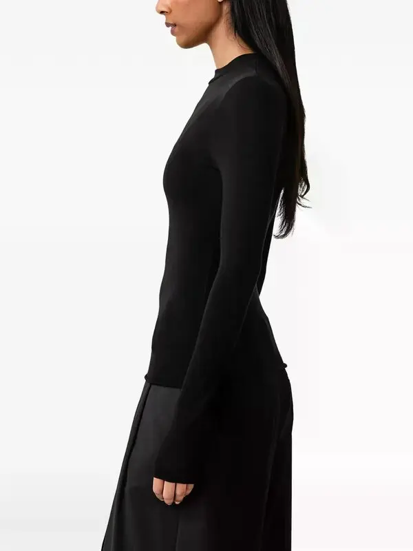 WRSTBHVR Logo-patch Long-sleeve T-shirt