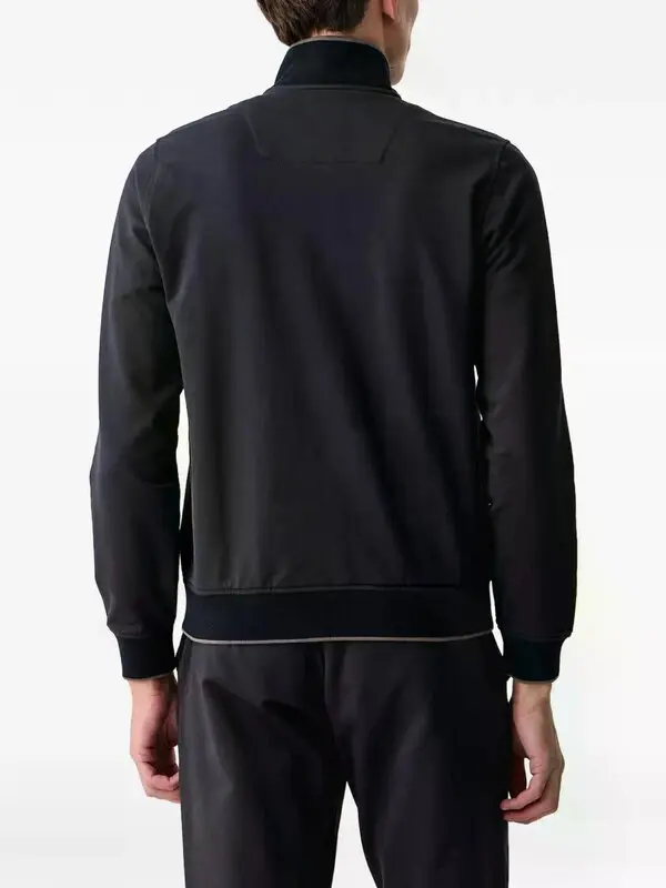 AERONAUTICA MILITARE Logo-embroidered Zip-up Sweatshirt