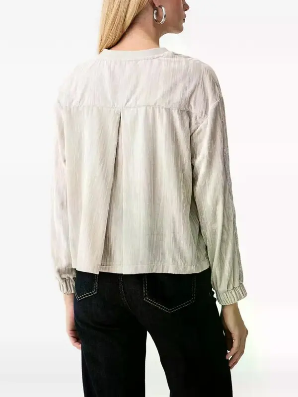 Liu Jo Sweatshirt In Velvet Crinkle