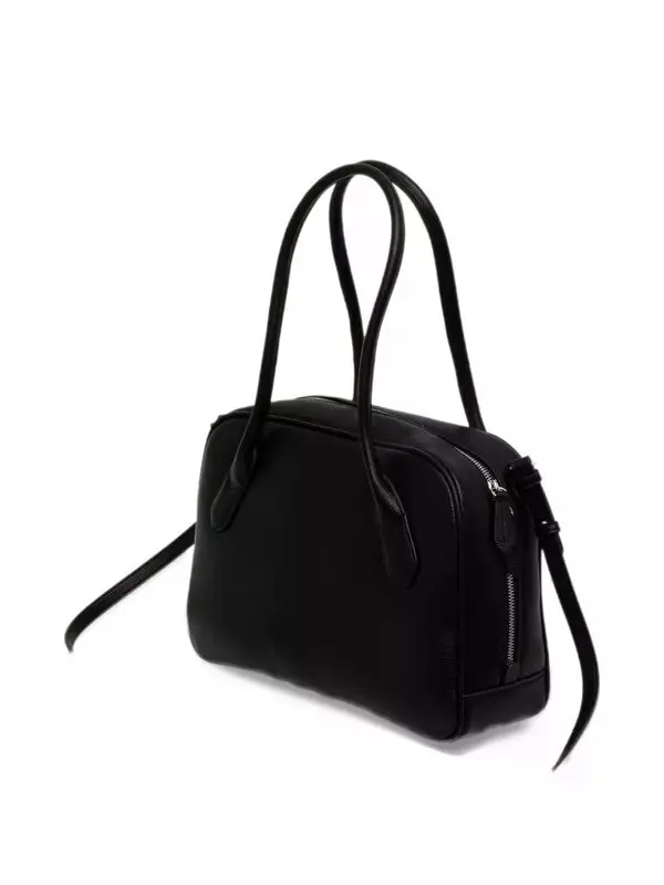 Armani Exchange Logo-print Pebbled-effect Tote Bag
