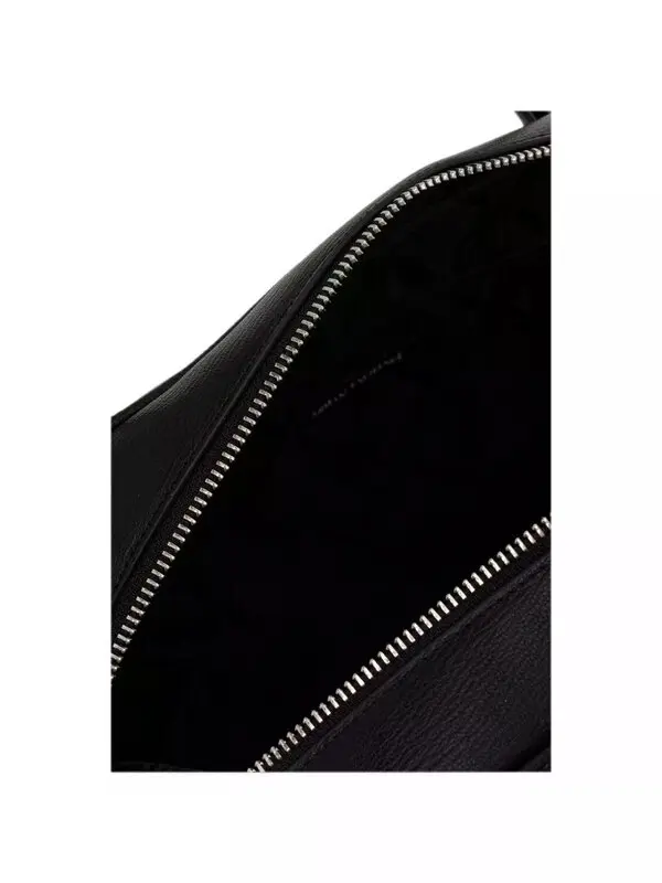 Armani Exchange Logo-print Pebbled-effect Tote Bag