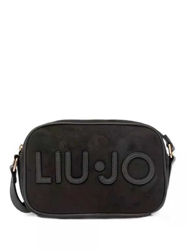 Liu Jo Logo-patch Mini Crossbody Bag - Black