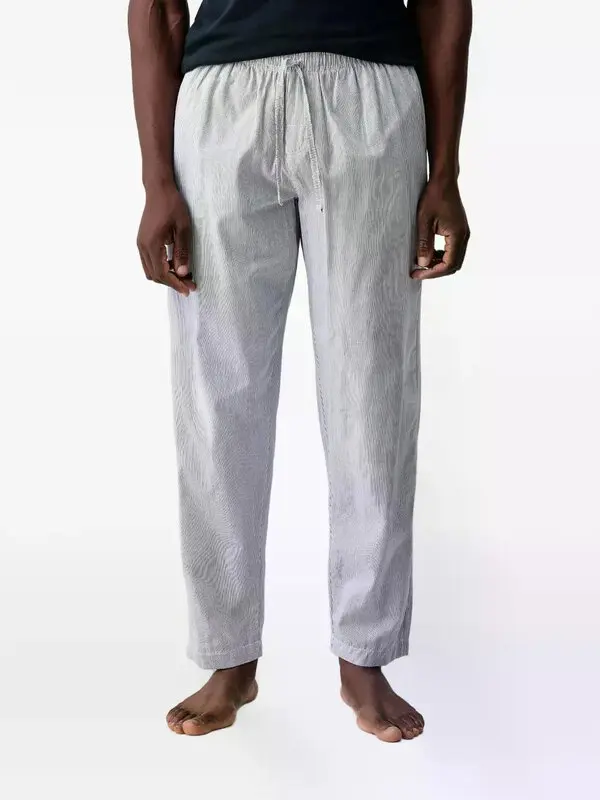Lindbergh Logo-embroidered Striped Pajamas