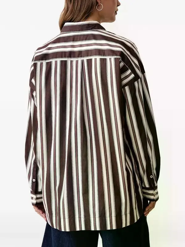 Marc O'polo Vertical-stripe Long-sleeve Shirt