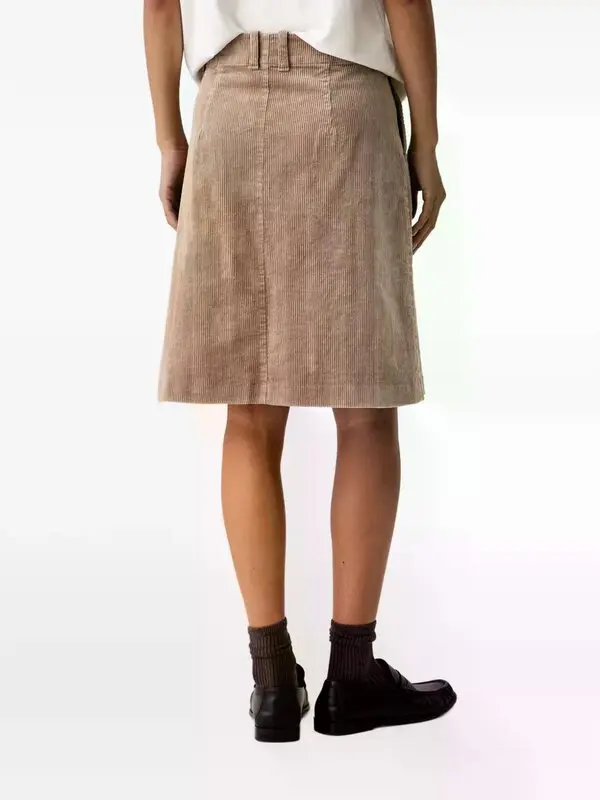 Marc O'polo Corduroy A-line Midi Skirt