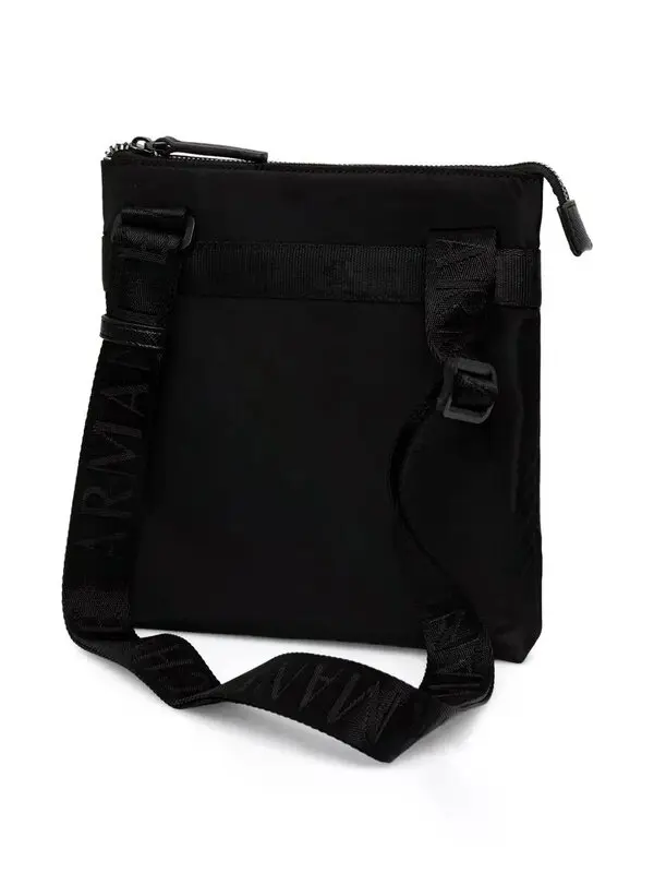 Armani Exchange Logo-print Zip-fastening Messenger Bag