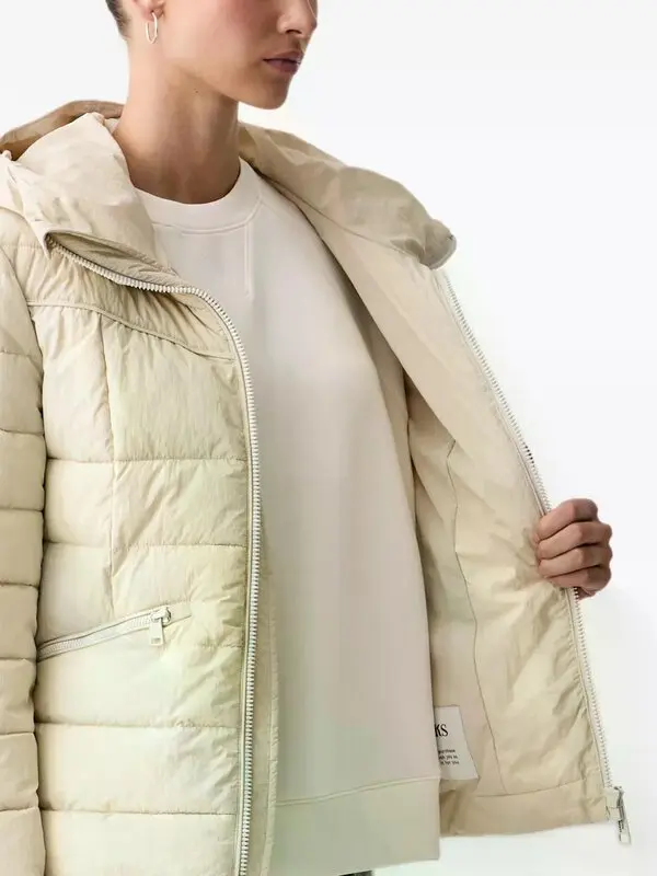 AERONAUTICA MILITARE Quilted Hooded Jacket
