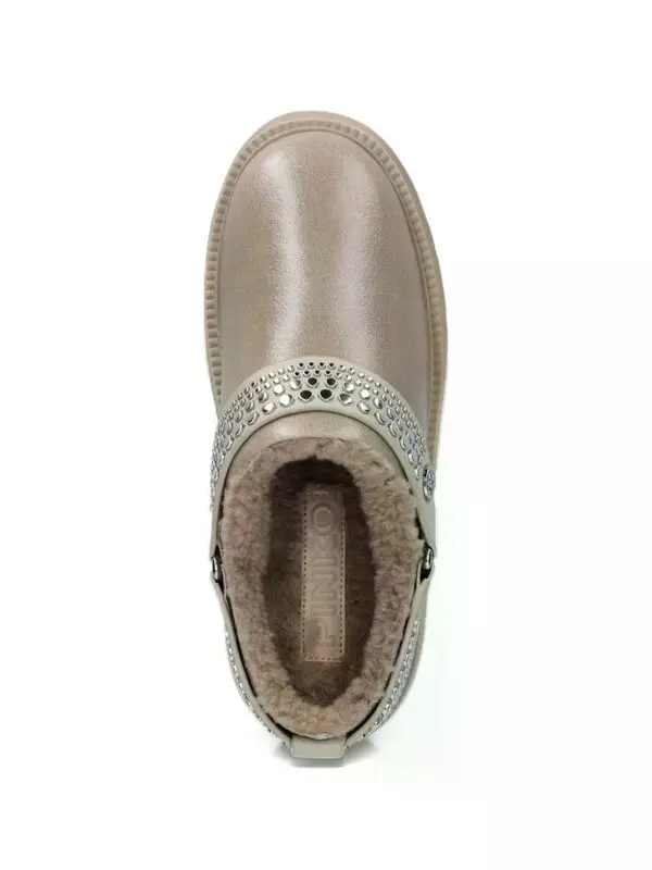 Pinko Studded Platform Slippers