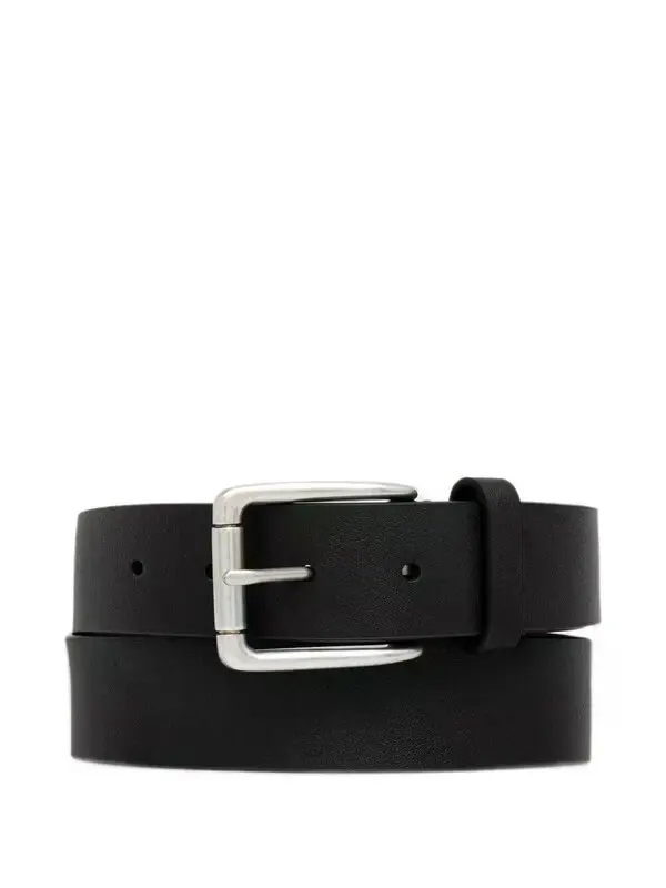 Marc O'polo Enno Leather Buckle Belt - Black