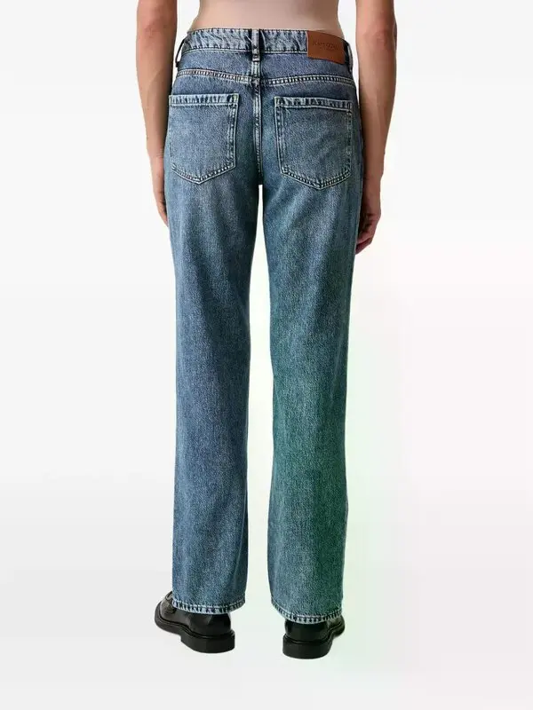Marc O'polo Faded-effect Straight-leg Jeans