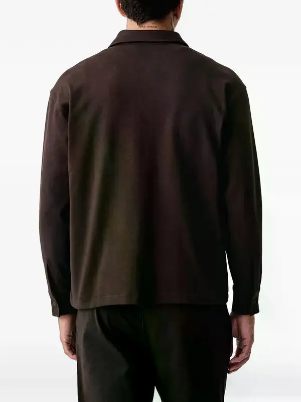 Marc O'polo Logo-engraved Snap-button Shirt