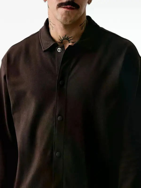 Marc O'polo Logo-engraved Snap-button Shirt