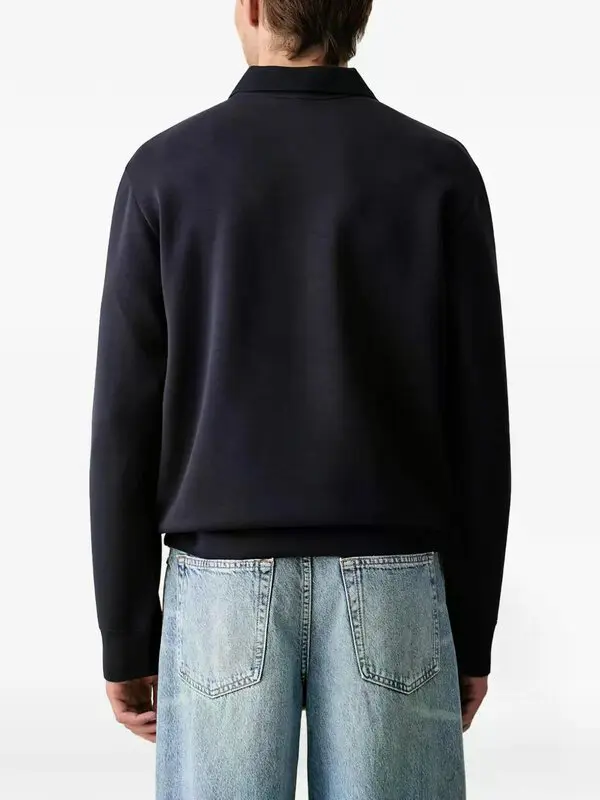 Armani Exchange Long-sleeve Polo Shirt