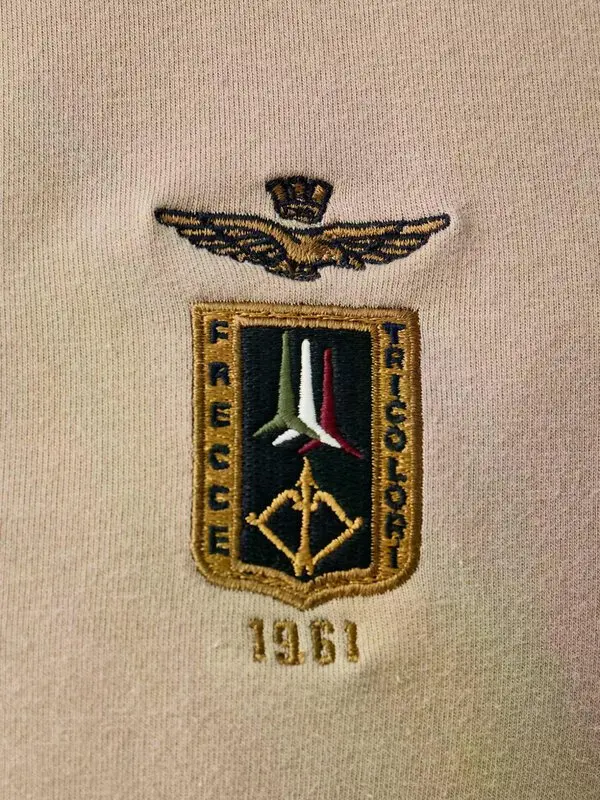 AERONAUTICA MILITARE Logo-detail Zip-up Sweatshirt