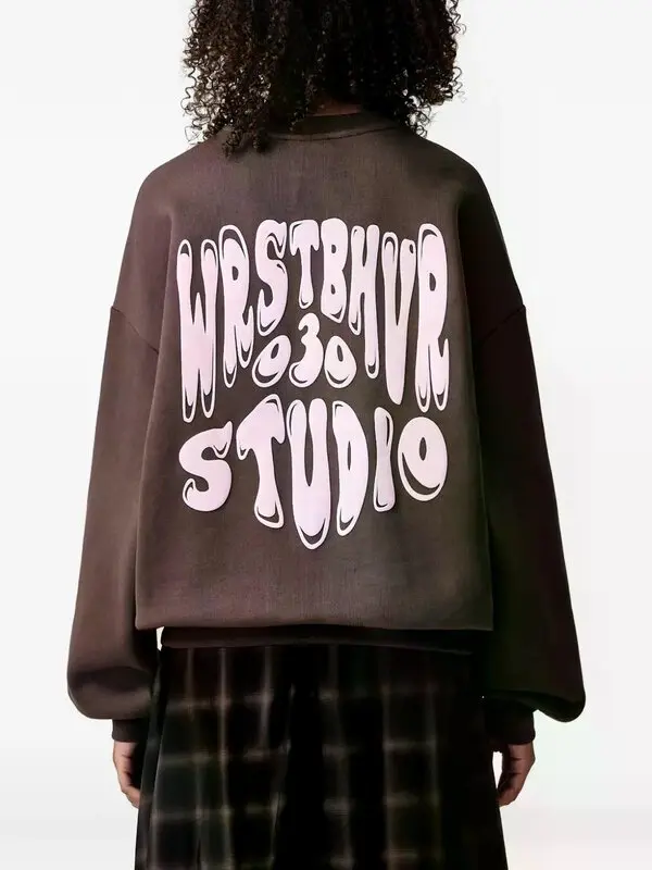 WRSTBHVR Flynn V2 Logo-print Sweater